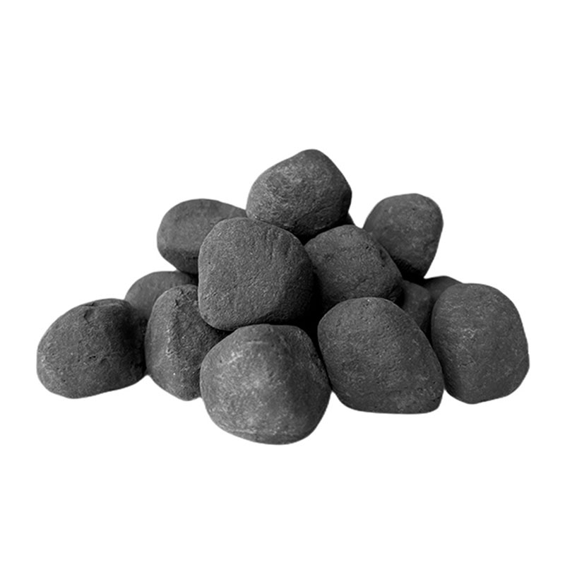 1.5 Inch Refractory Ceramic Fire Pebbles For Fireplaces- Ceramic Gas ...