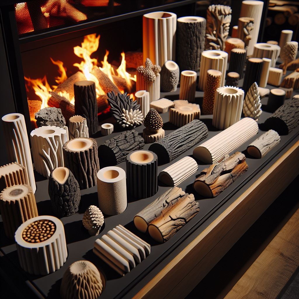 A Touch Of Class: Ceramic Gas Fireplace Log Options - Ceramic Gas Logs ...
