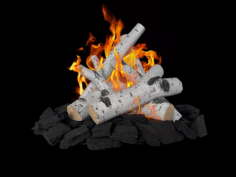 Selecting The Right Gas Log Options And Accessories - Ceramic Gas Logs ...