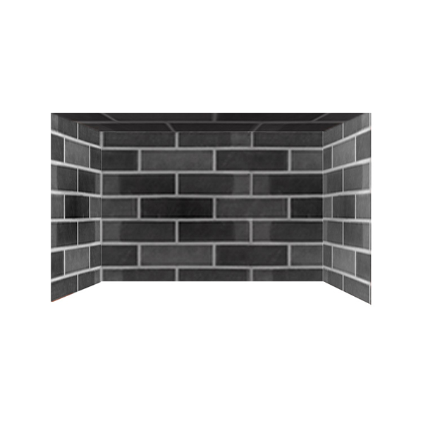 Decoration Ceramic Fiber Back Panels For Gas Fireplaces- Ceramic Gas ...